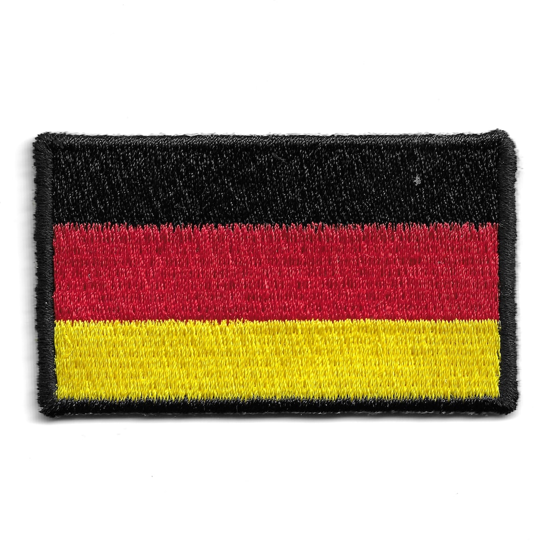 Germany Flag Embroidered Patch - Etsy