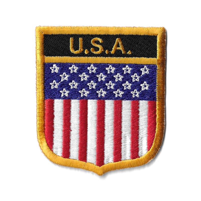 Round Us Flag Patch - Etsy UK