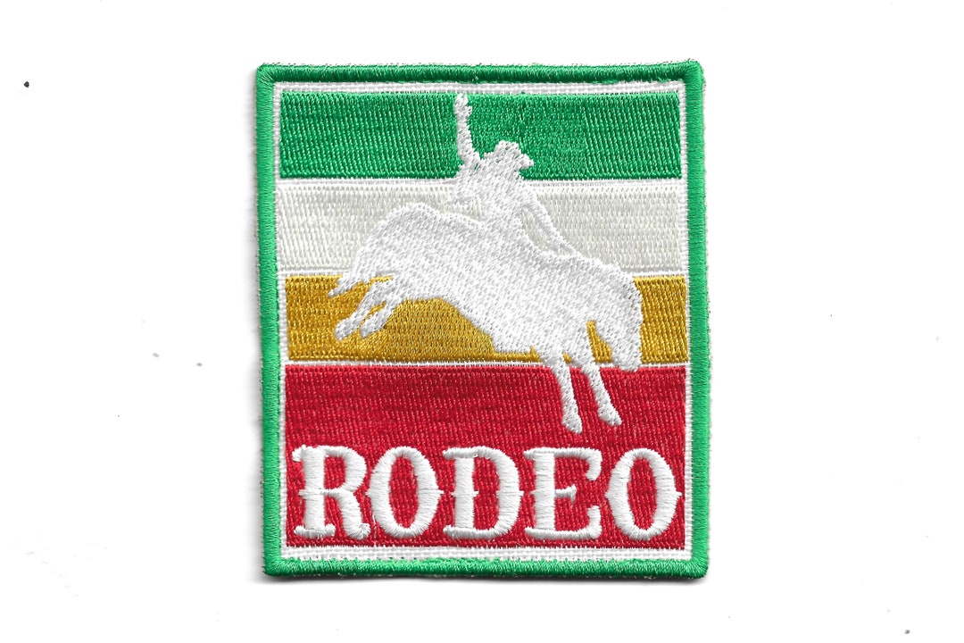 Patch Cowboys Rodeo Retro - Embroidered Iron On - Etsy