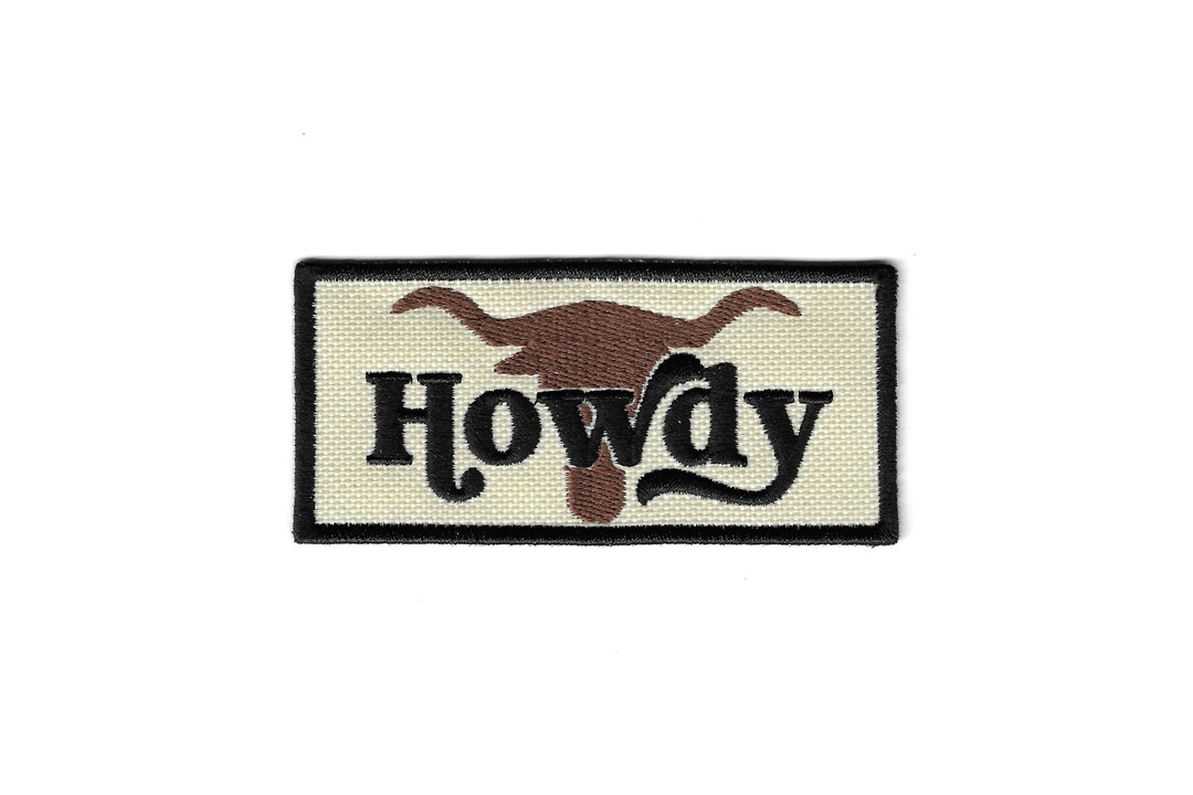Howdy Rodeo Patch Cowgirl Embroidery Cowboy, Iron On - Etsy