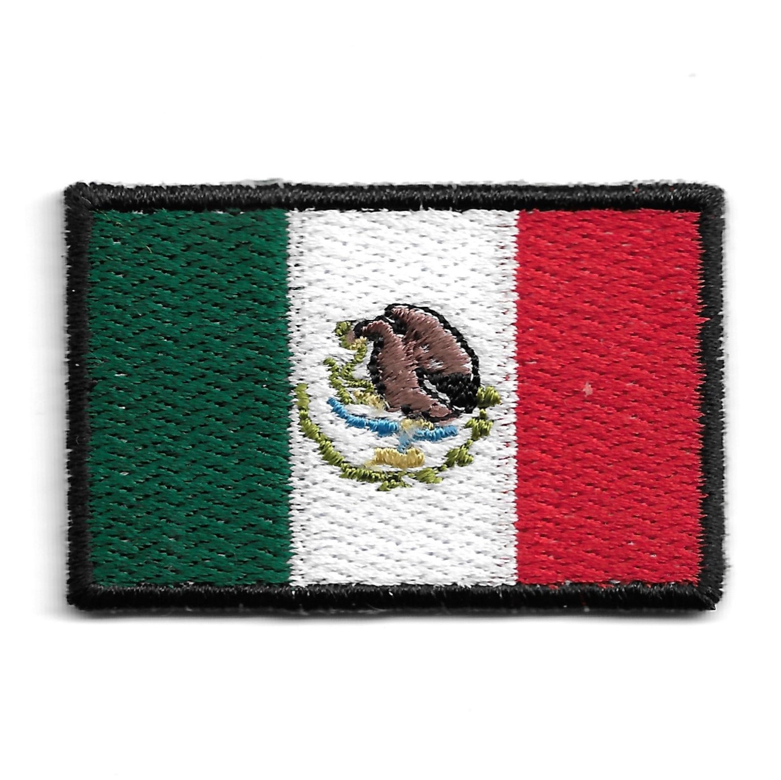 Mexico Flag Embroidered Patch - Etsy