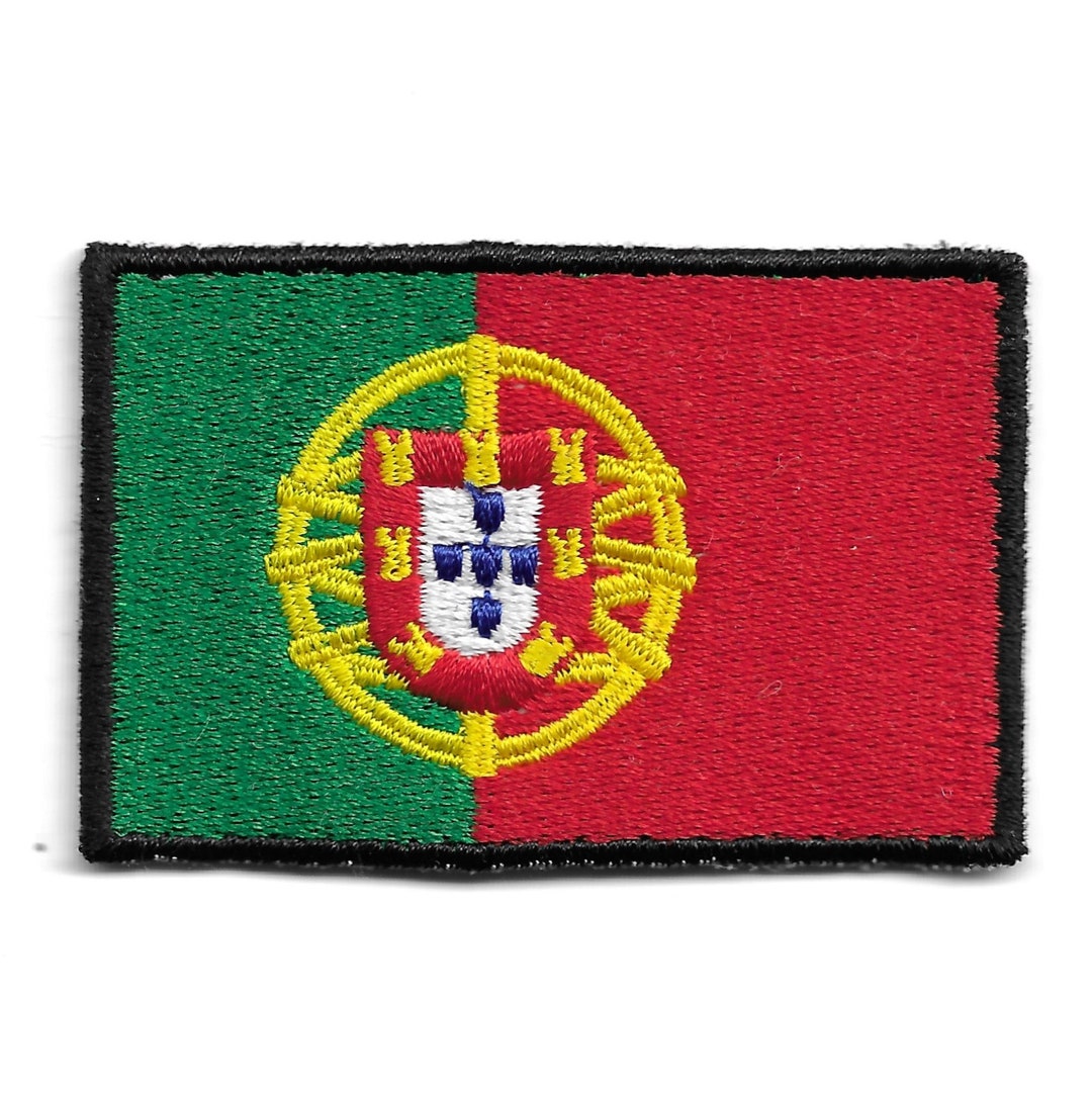 Portugal Flag Embroidered Patch - Etsy