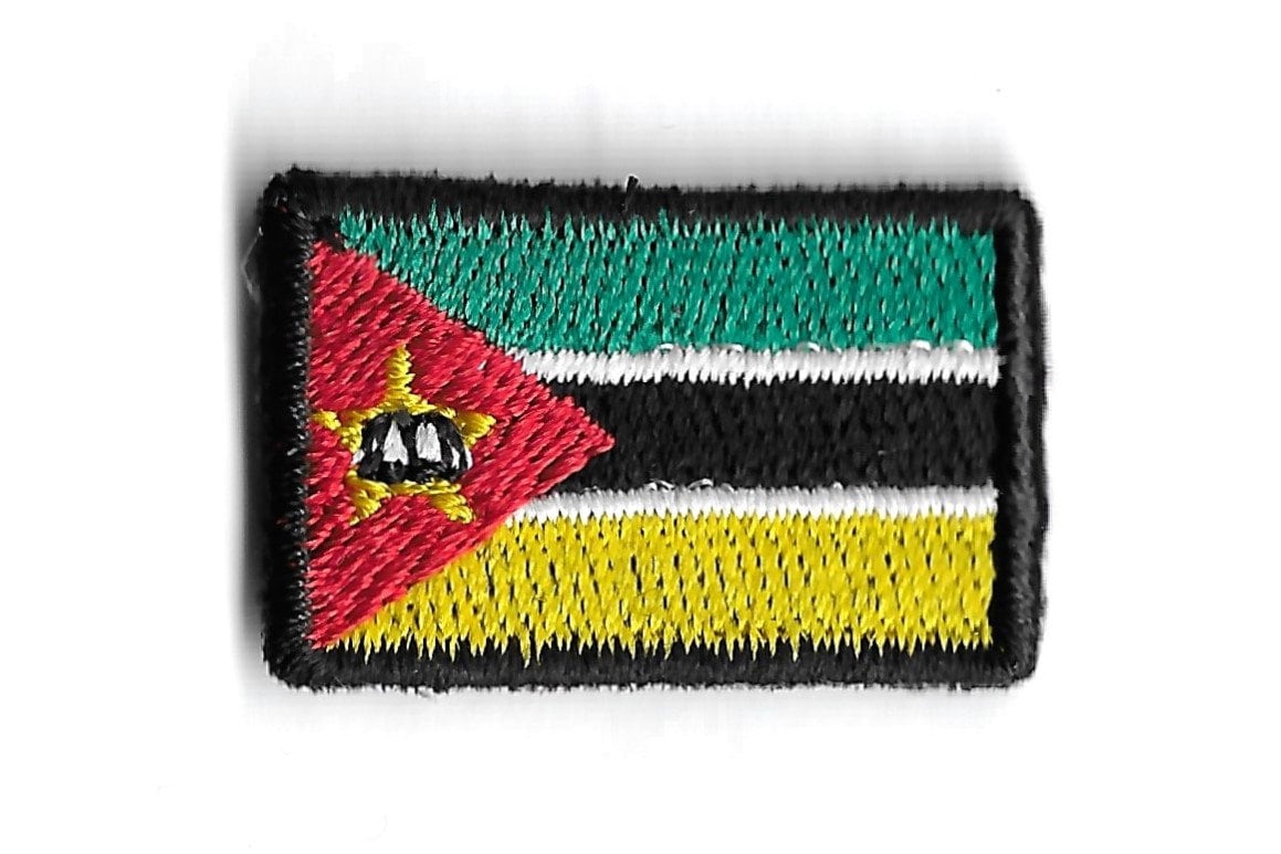 Mini Mozambique National Flag Embroidered Patch Iron on Badge - Etsy