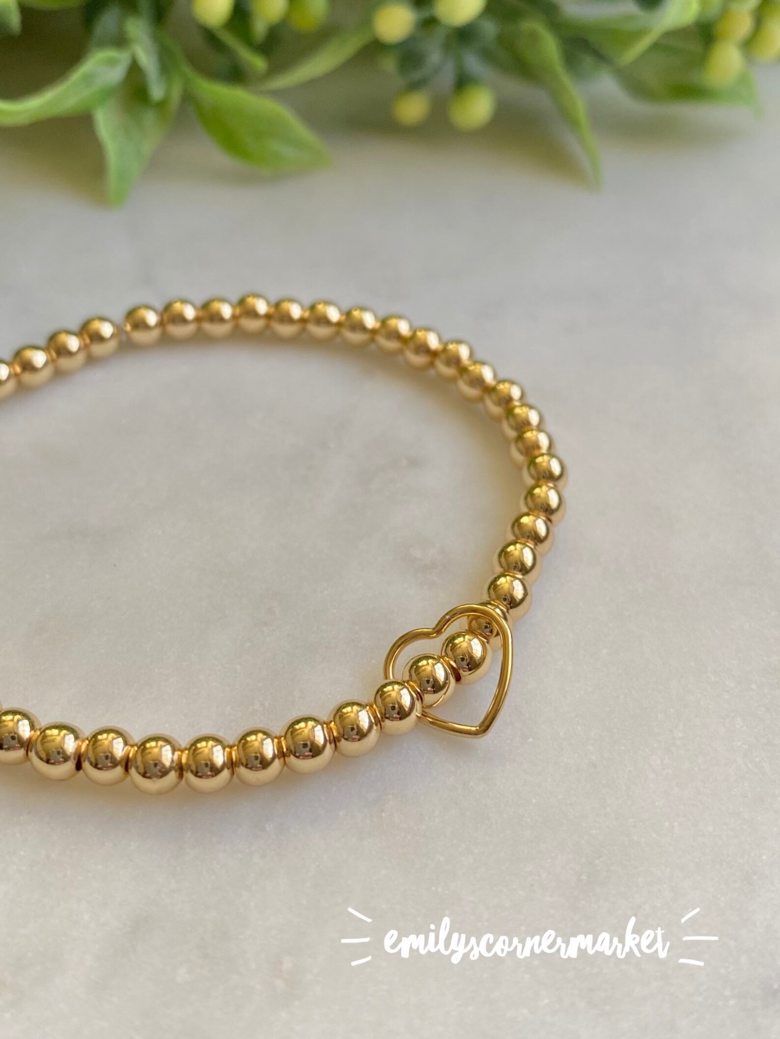 Gold Floating Charm Bracelet - Etsy