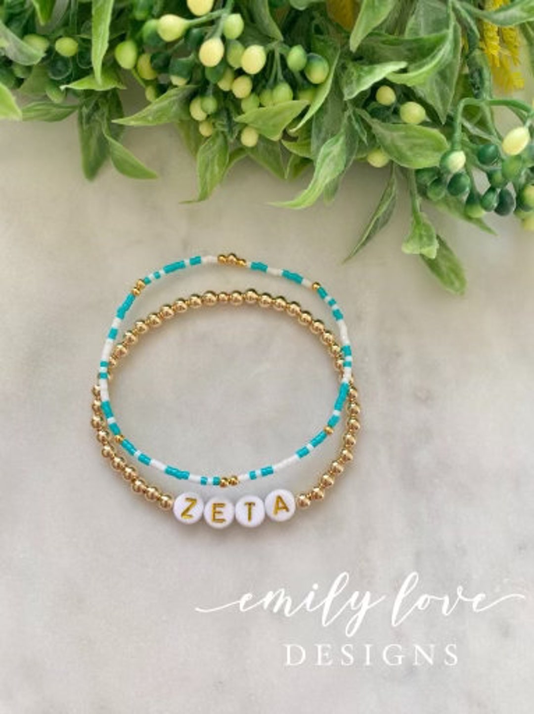 Personalized Sorority Stack - Etsy