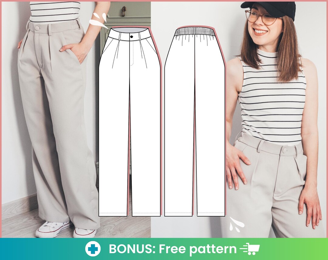Women’s Tailored Pants Pattern - Perfect Your Wardrobe With This ...