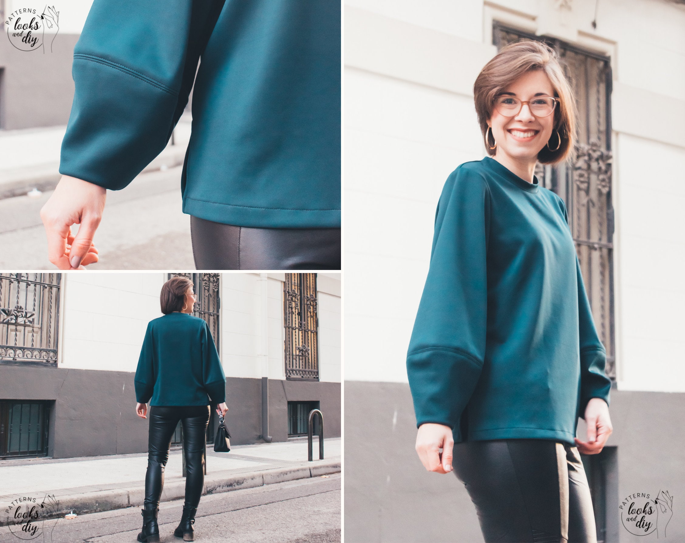 Sweatshirt Pattern Download, Print and Sew With Me This Women's Sweater ...