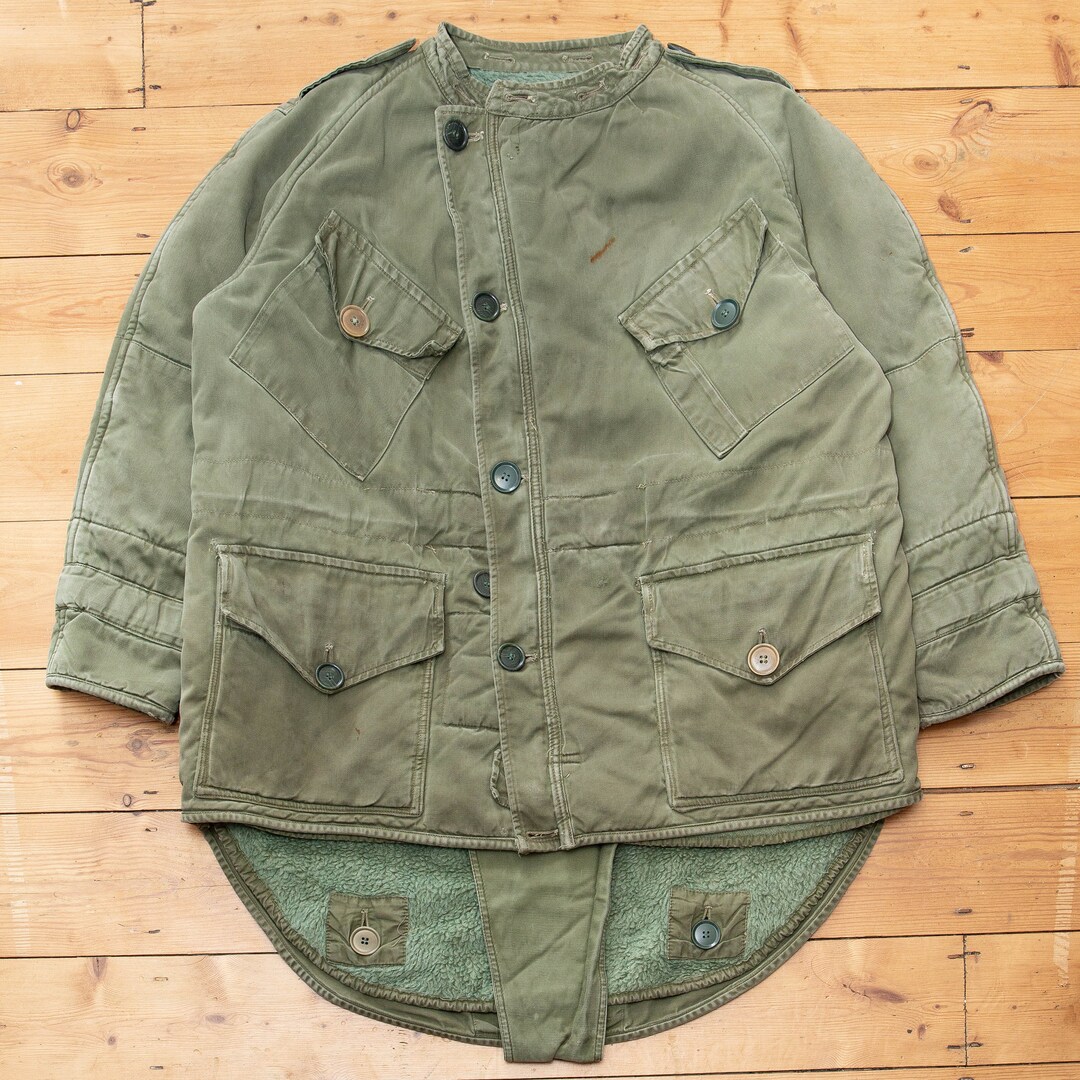 50s Vintage British Army Middle Parka X-large - Etsy