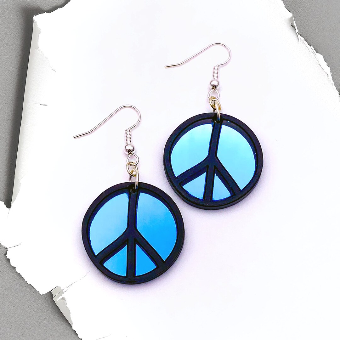 Kidcore Mirrored Peace Symbol Graffiti Doodles 90s & Y2K Reach for the ...