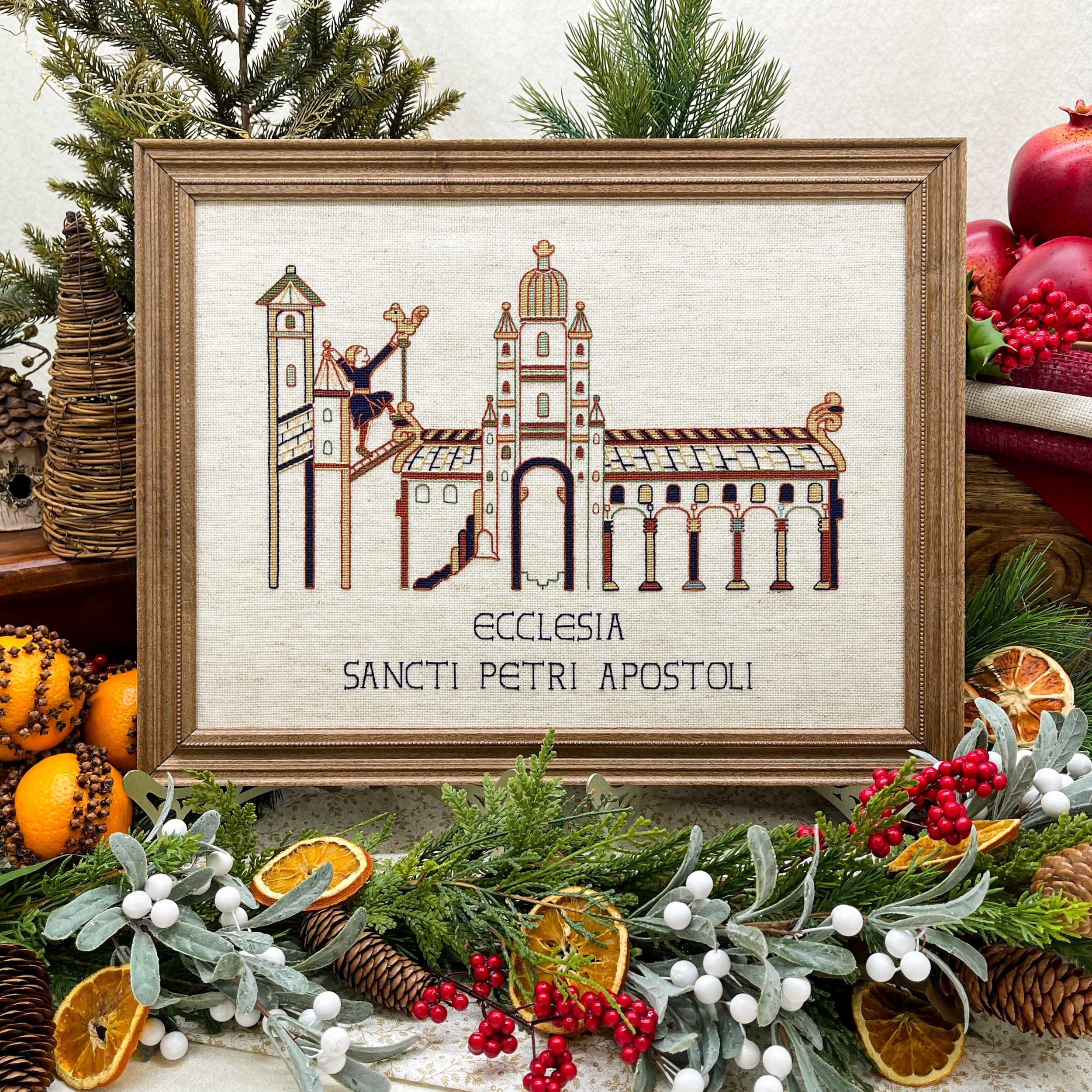 Bayeux Tapestry Westminster Abbey Cross Stitch Pattern PDF Instant ... Bayeux Tapestry Westminster Abbey Cross Stitch Pattern PDF Instant ...