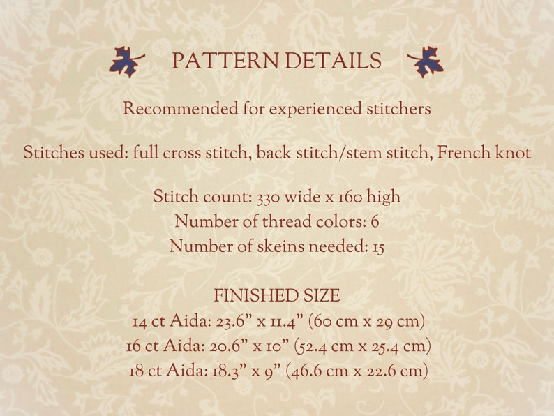 Bayeux Tapestry Cross Stitch Pattern: Three Kings of 1066 PDF Instant ...