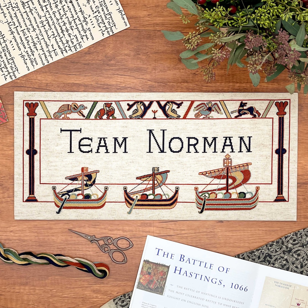 Team Norman Bayeux Tapestry Cross Stitch Pattern (large) | PDF Instant ...