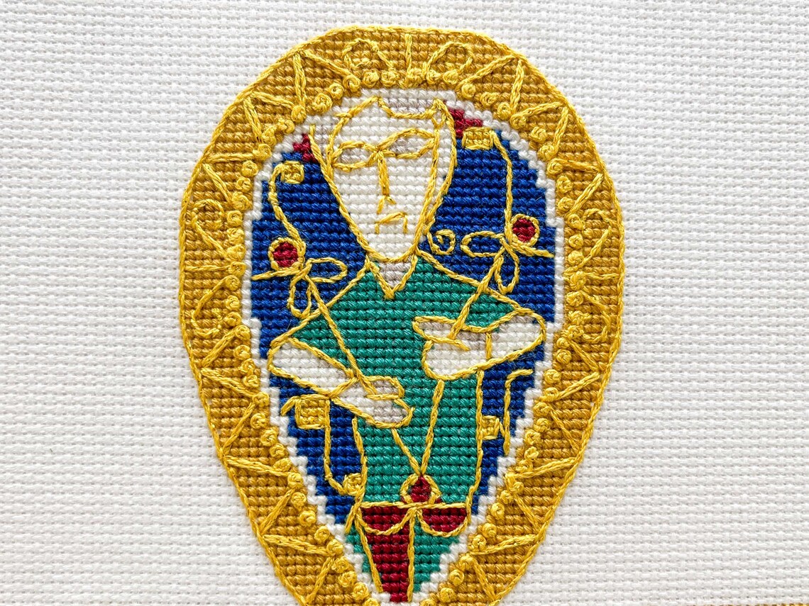 Alfred Jewel Cross Stitch Pattern | PDF Instant Download | Unique Gift ...