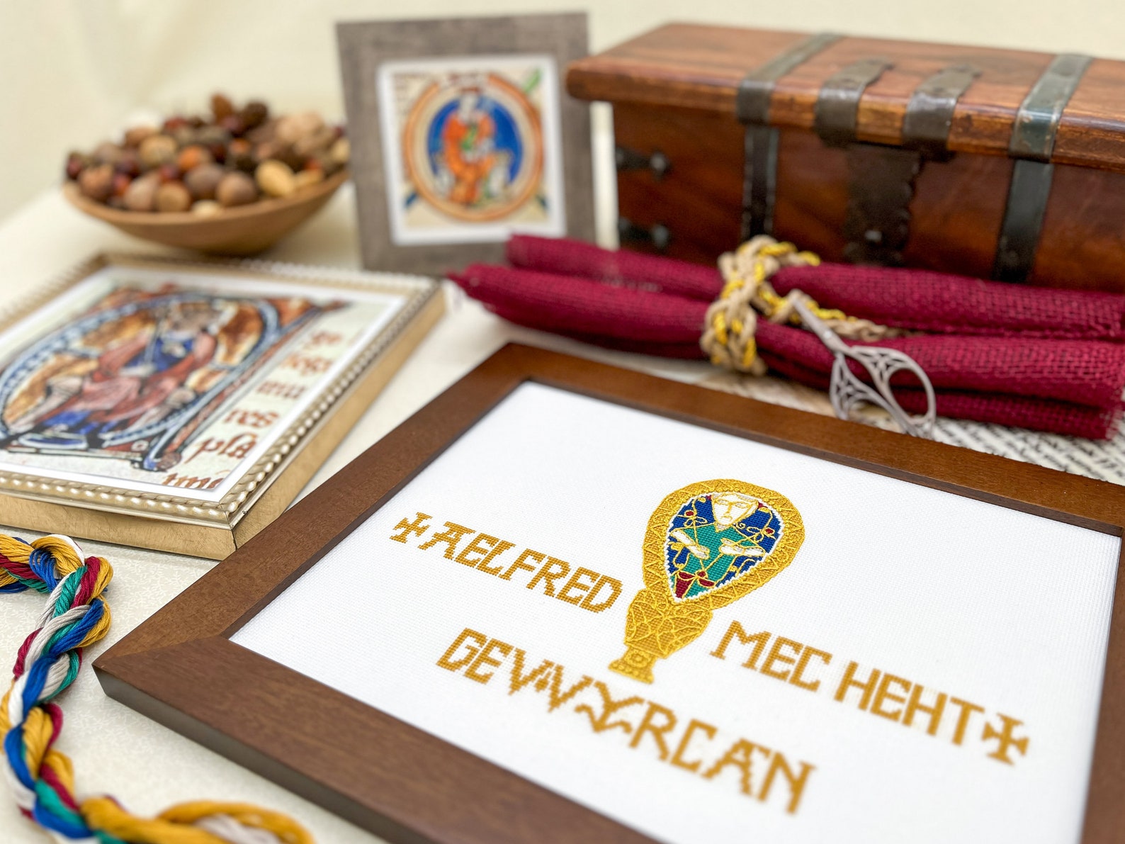 Alfred Jewel Cross Stitch Pattern | PDF Instant Download | Unique Gift ...