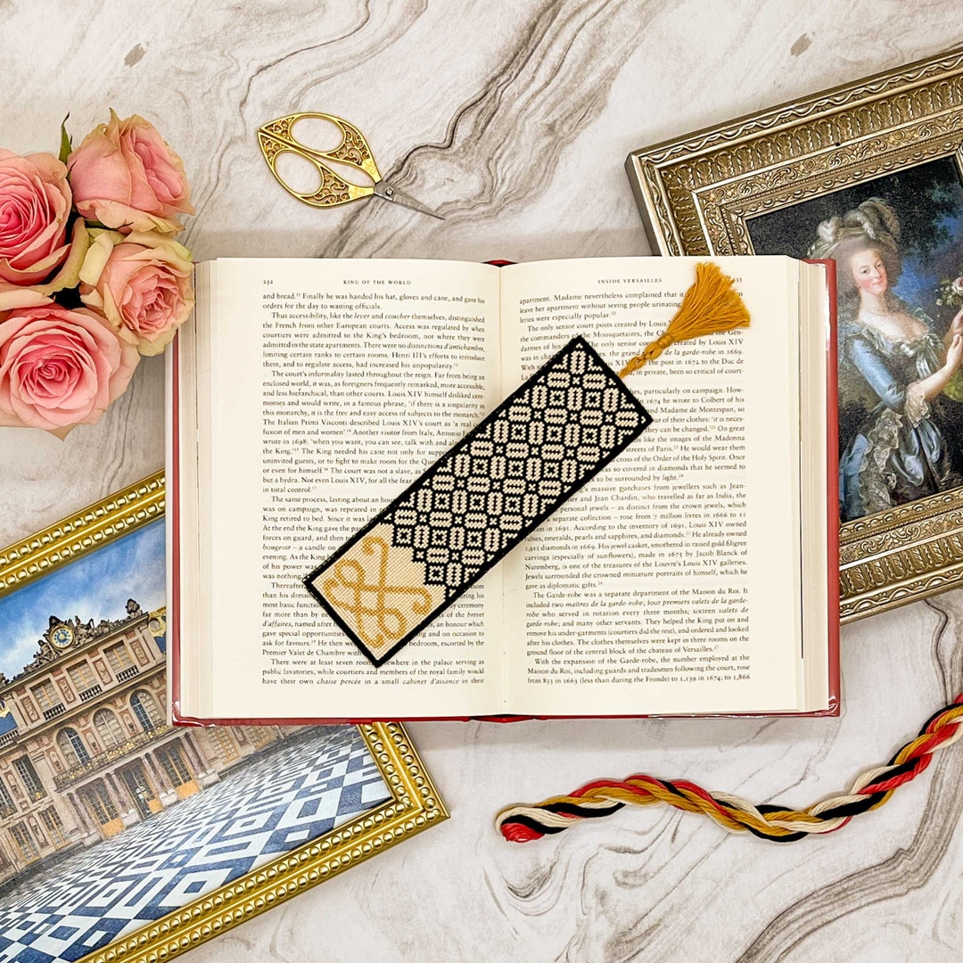 House of Bourbon Bookmark Cross Stitch Pattern | PDF Instant Download ...