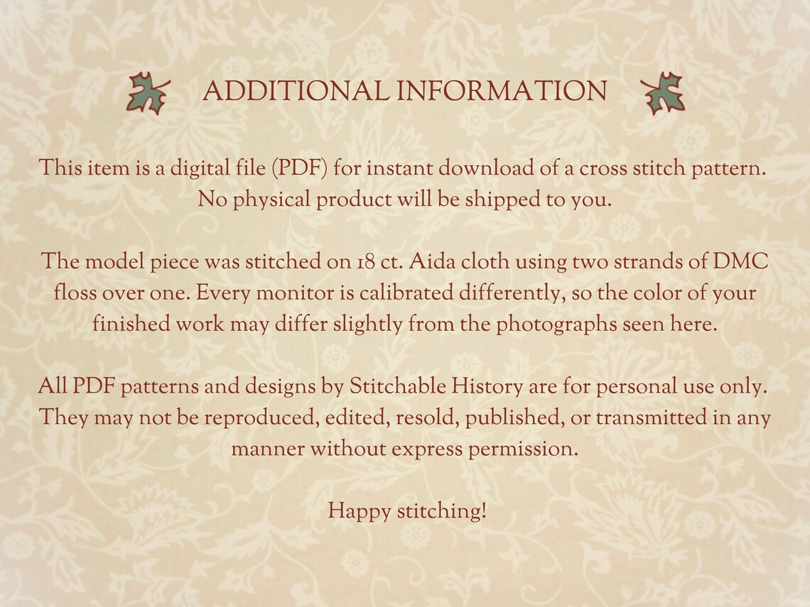 William the Conqueror Bookmark Cross Stitch Pattern PDF Instant ...