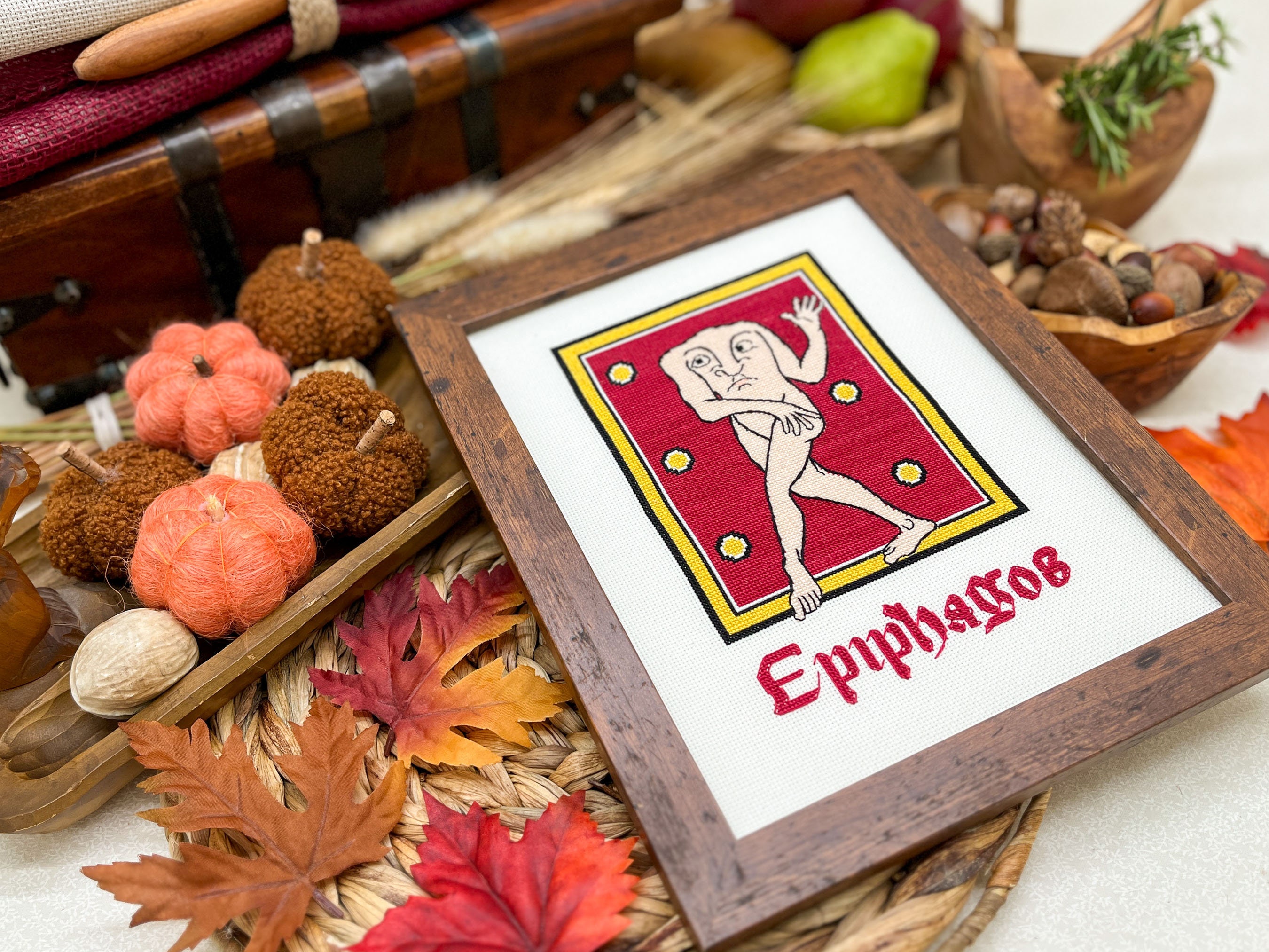 Medieval Beast: Headless Man Cross Stitch Pattern | PDF Instant ...