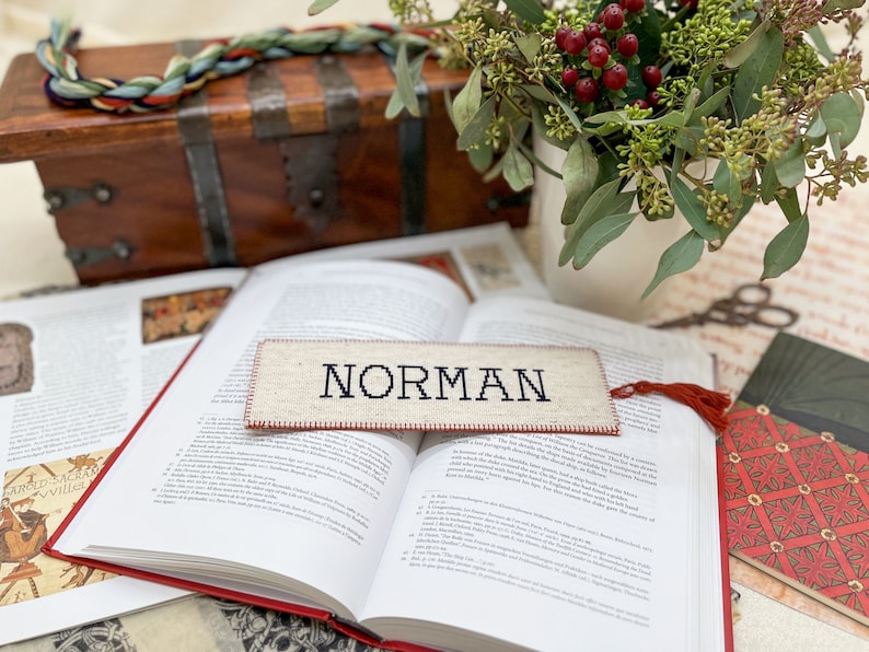 William the Conqueror Bookmark Cross Stitch Pattern | PDF Instant ...