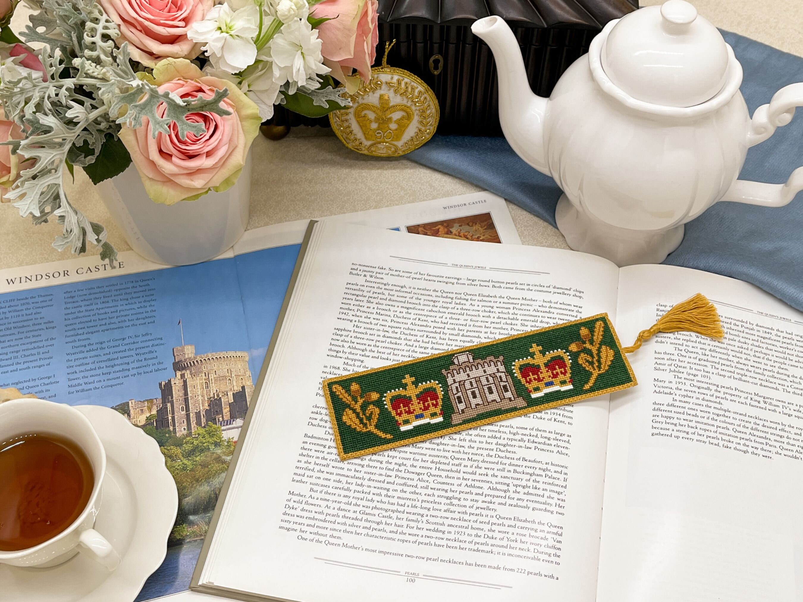 House of Windsor Bookmark Cross Stitch Pattern PDF Instant Download ...