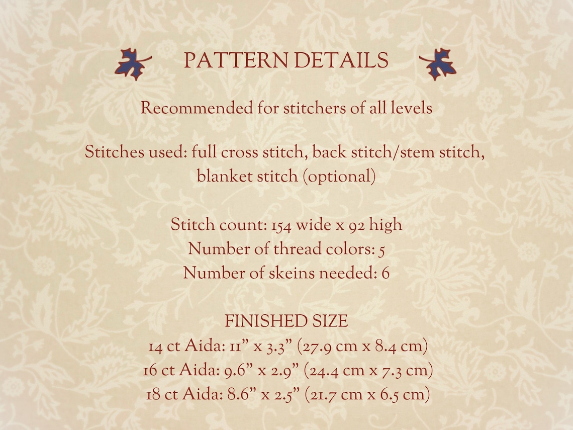 William the Conqueror Bookmark Cross Stitch Pattern PDF Instant ...