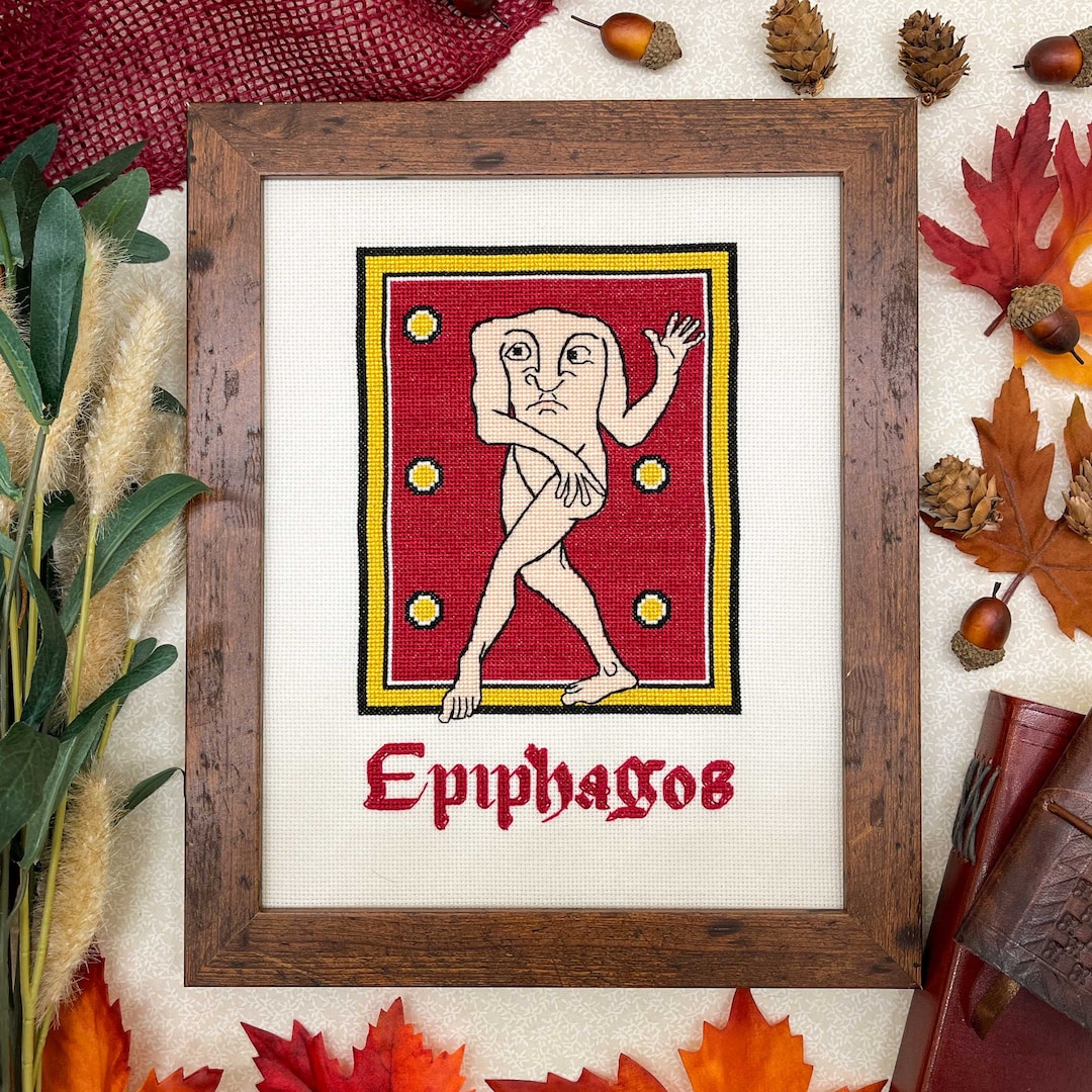 Medieval Beast: Headless Man Cross Stitch Pattern | PDF Instant ...