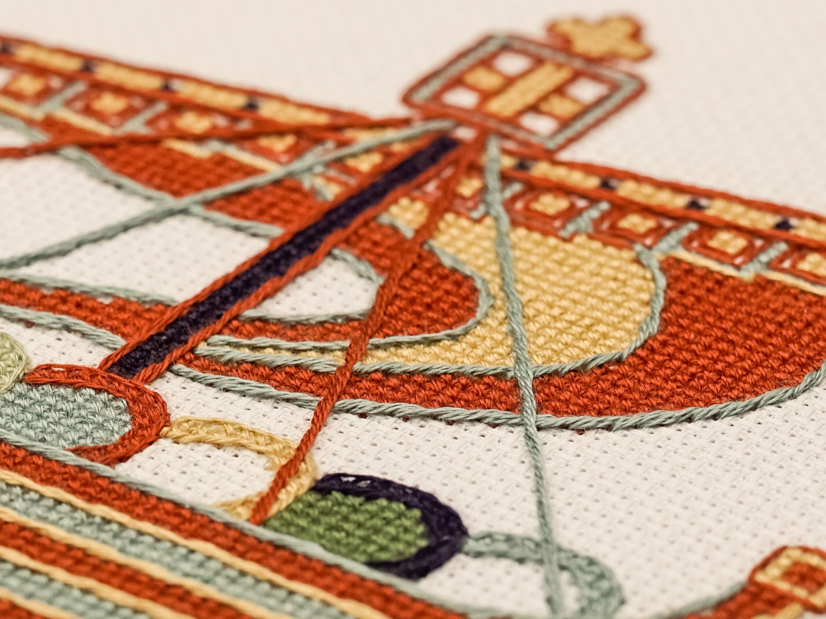 Team Norman Bayeux Tapestry Cross Stitch Pattern (small) | PDF Instant ...