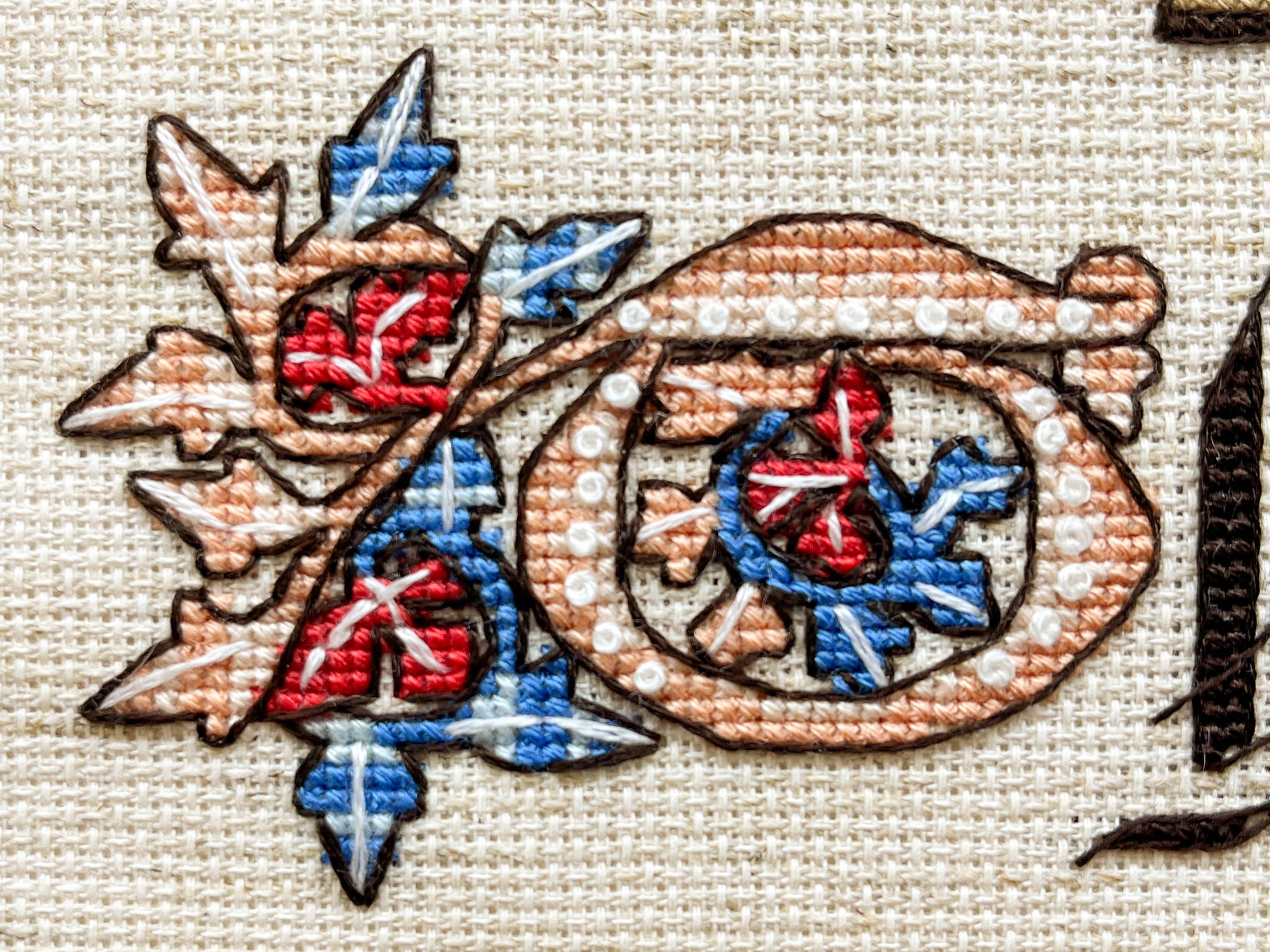 Canterbury Tales Cross Stitch Pattern: Wife of Bath | PDF Instant ...