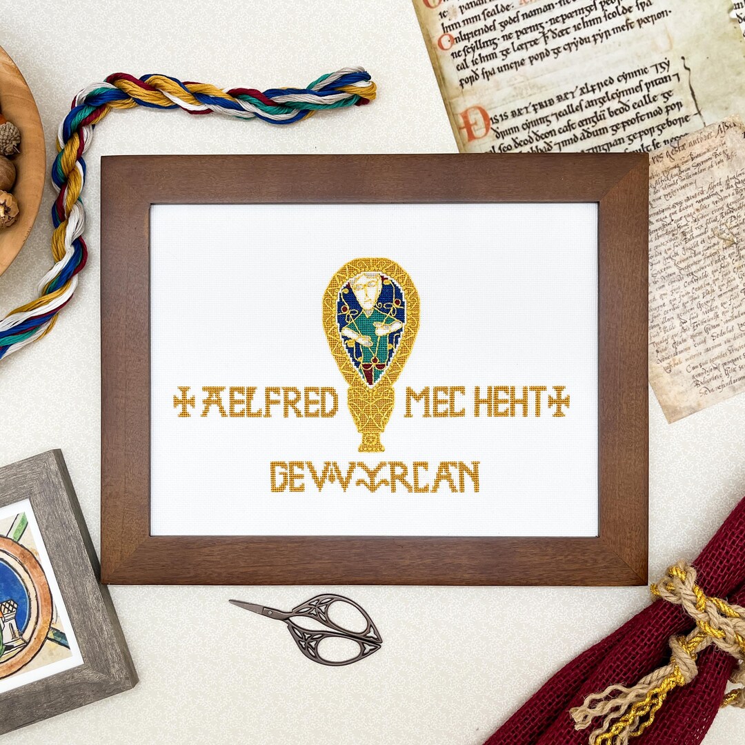 Alfred Jewel Cross Stitch Pattern | PDF Instant Download | Unique Gift ...