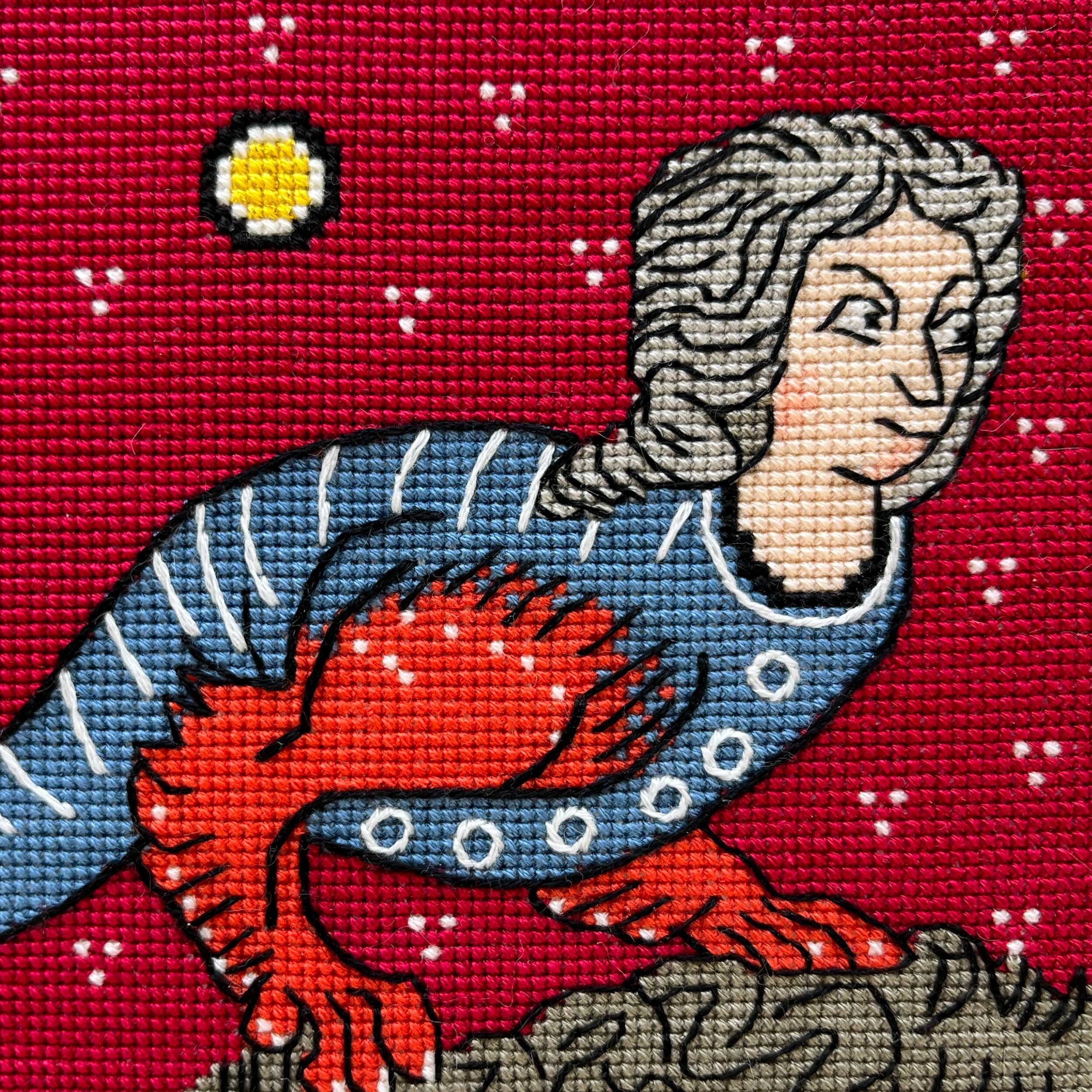 Medieval Beast: Draconcopedes Cross Stitch Pattern | PDF Instant ...