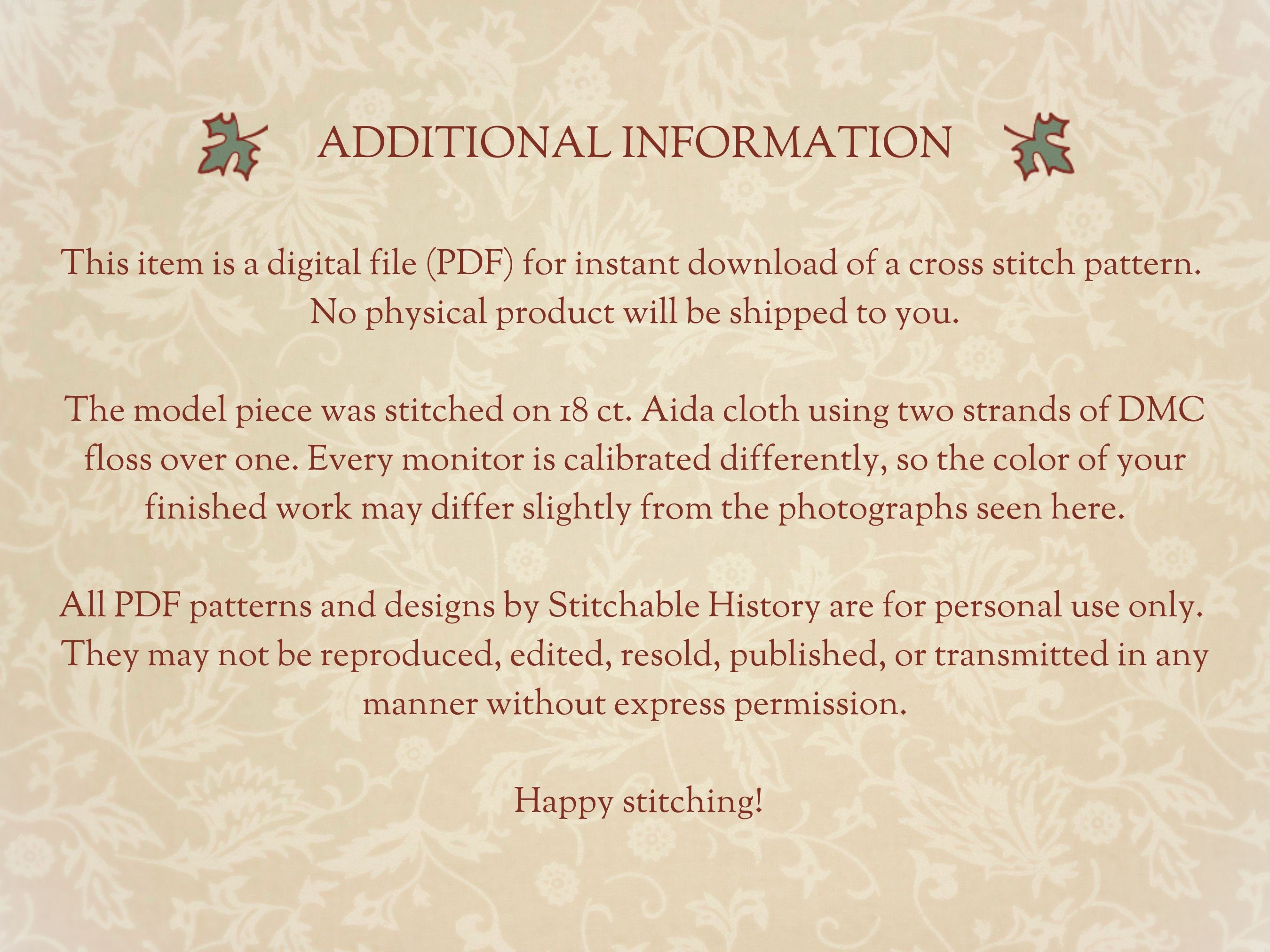 House of Lancaster Bookmark Cross Stitch Pattern | PDF Instant Download ...