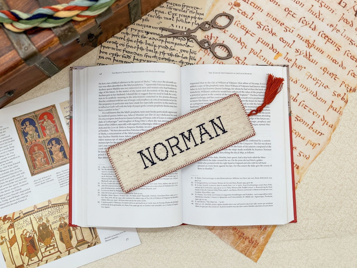 William the Conqueror Bookmark Cross Stitch Pattern PDF Instant ...