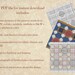 Sutton Hoo Wolves Ornament Cross Stitch Pattern | PDF Instant Download ...