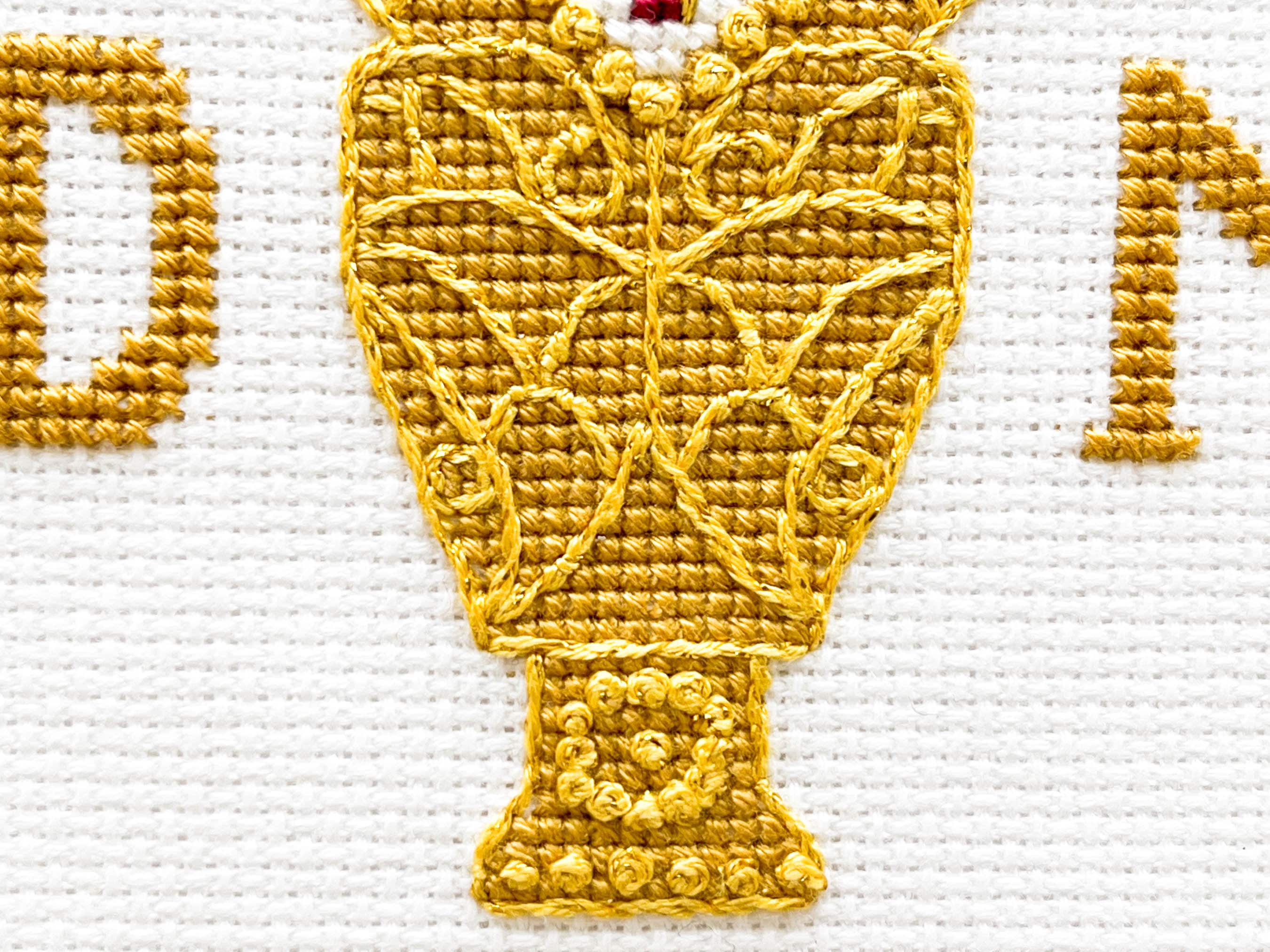 Alfred Jewel Cross Stitch Pattern | PDF Instant Download | Unique Gift ...