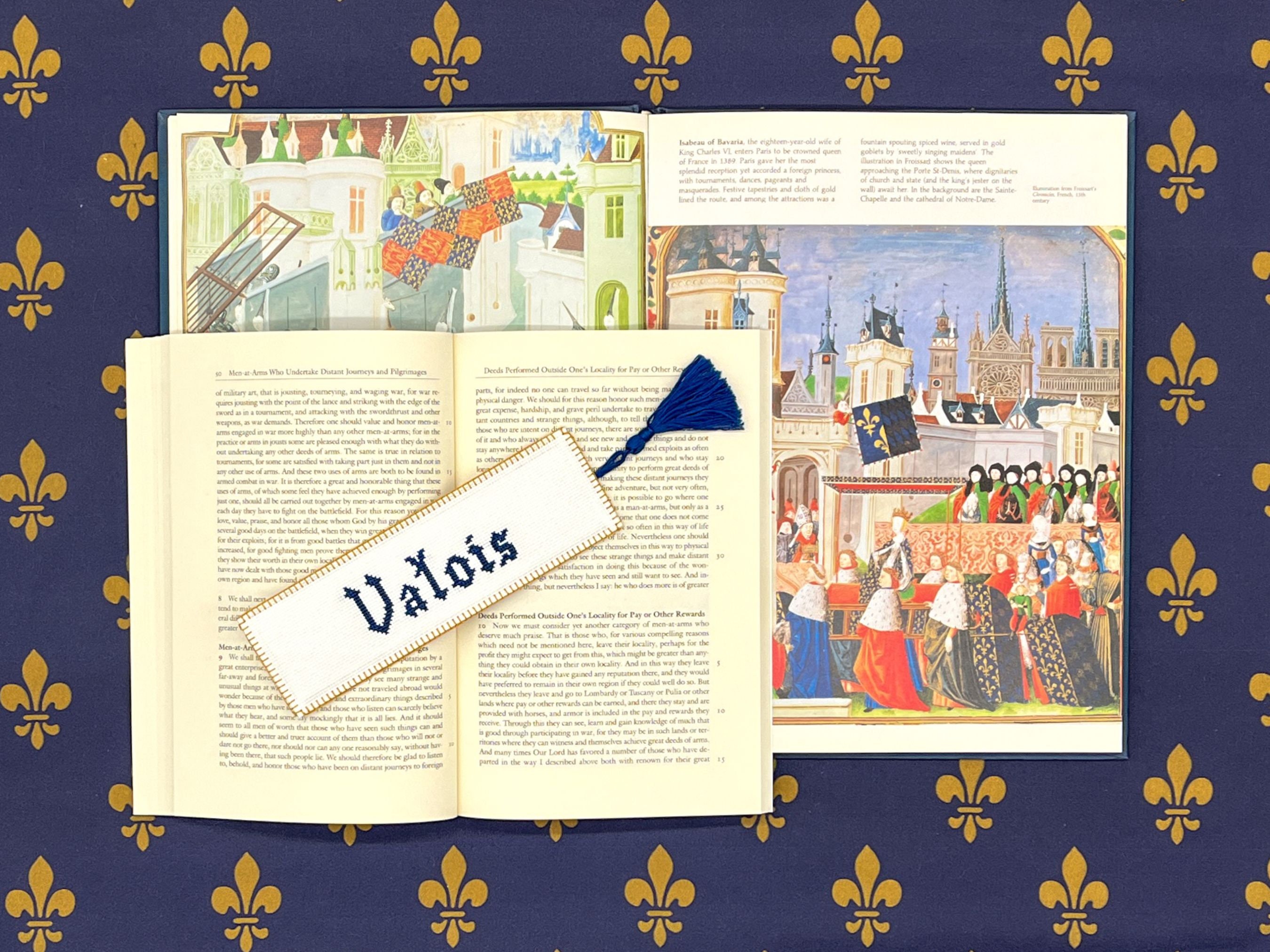 House of Valois Bookmark Cross Stitch Pattern | PDF Instant Download ...