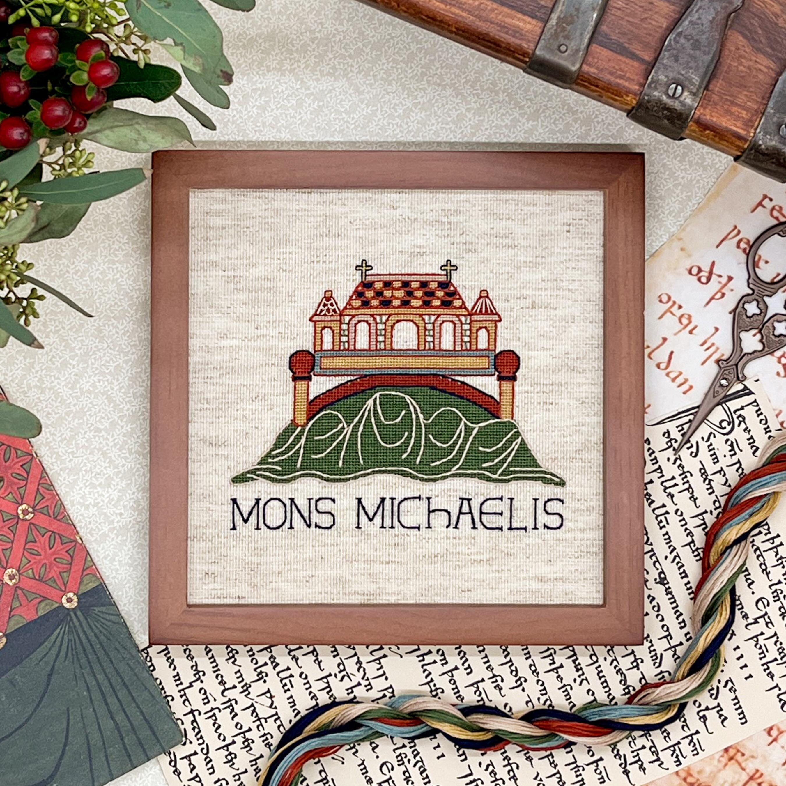 Bayeux Tapestry Cross Stitch Pattern: Mont-saint-michel Abbey | PDF ...