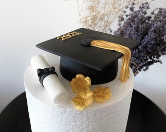 Fondant Graduation Cap - Etsy