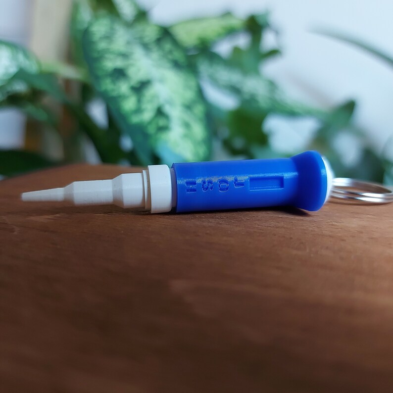 Pipette Keychain With Personalisation Science Keyring - Etsy