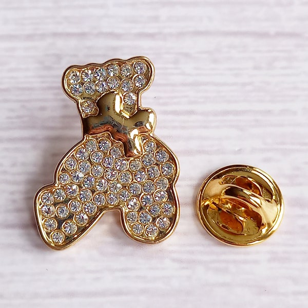 Bear Brooch - Etsy UK