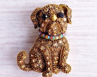 Pug Brooch - Etsy