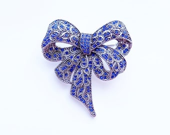 Bow Brooch | Etsy