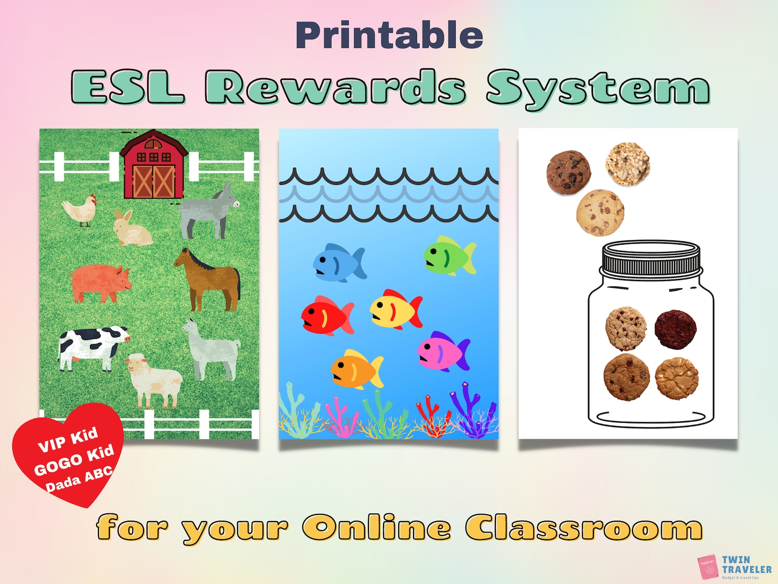 ESL Rewards Systems for Online Classrooms | English Teacher Props and ...