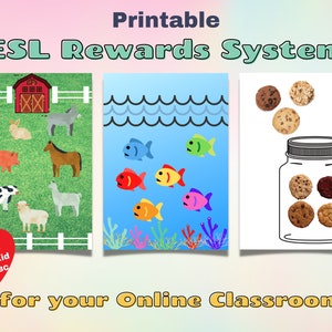 ESL Rewards Systems for Online Classrooms | English Teacher Props and ...