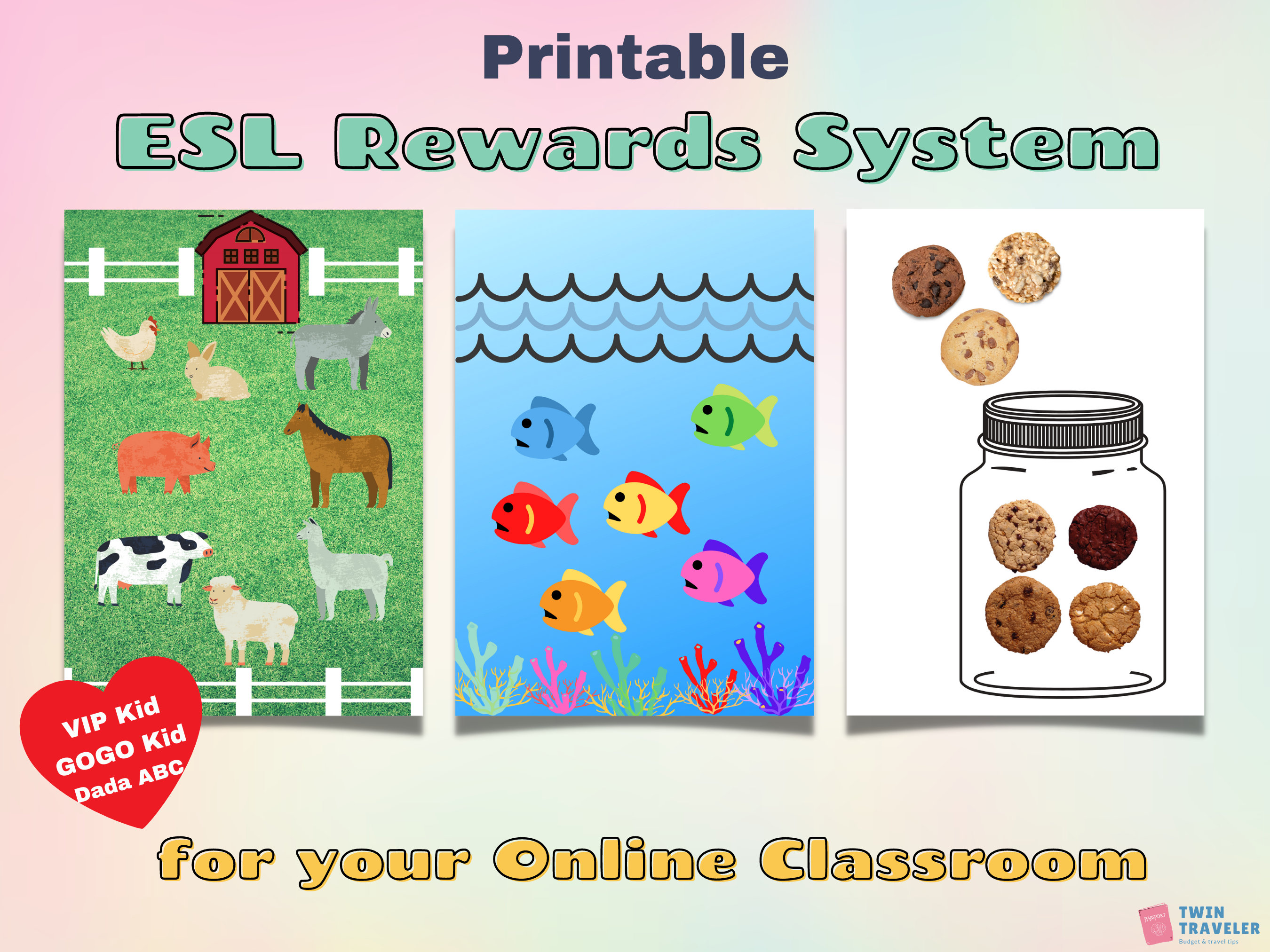 ESL Rewards Systems for Online Classrooms | English Teacher Props and ...