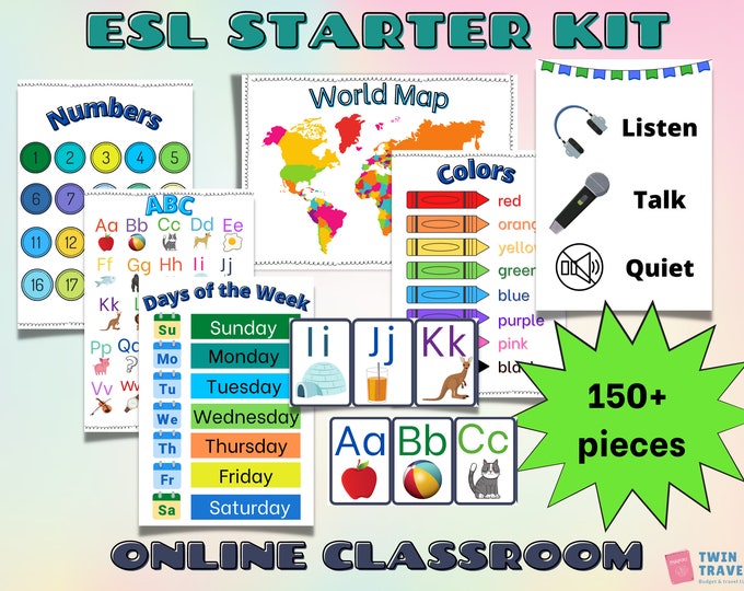 DIGITAL: Online ESL Verb Conjugation Charts - Etsy Canada