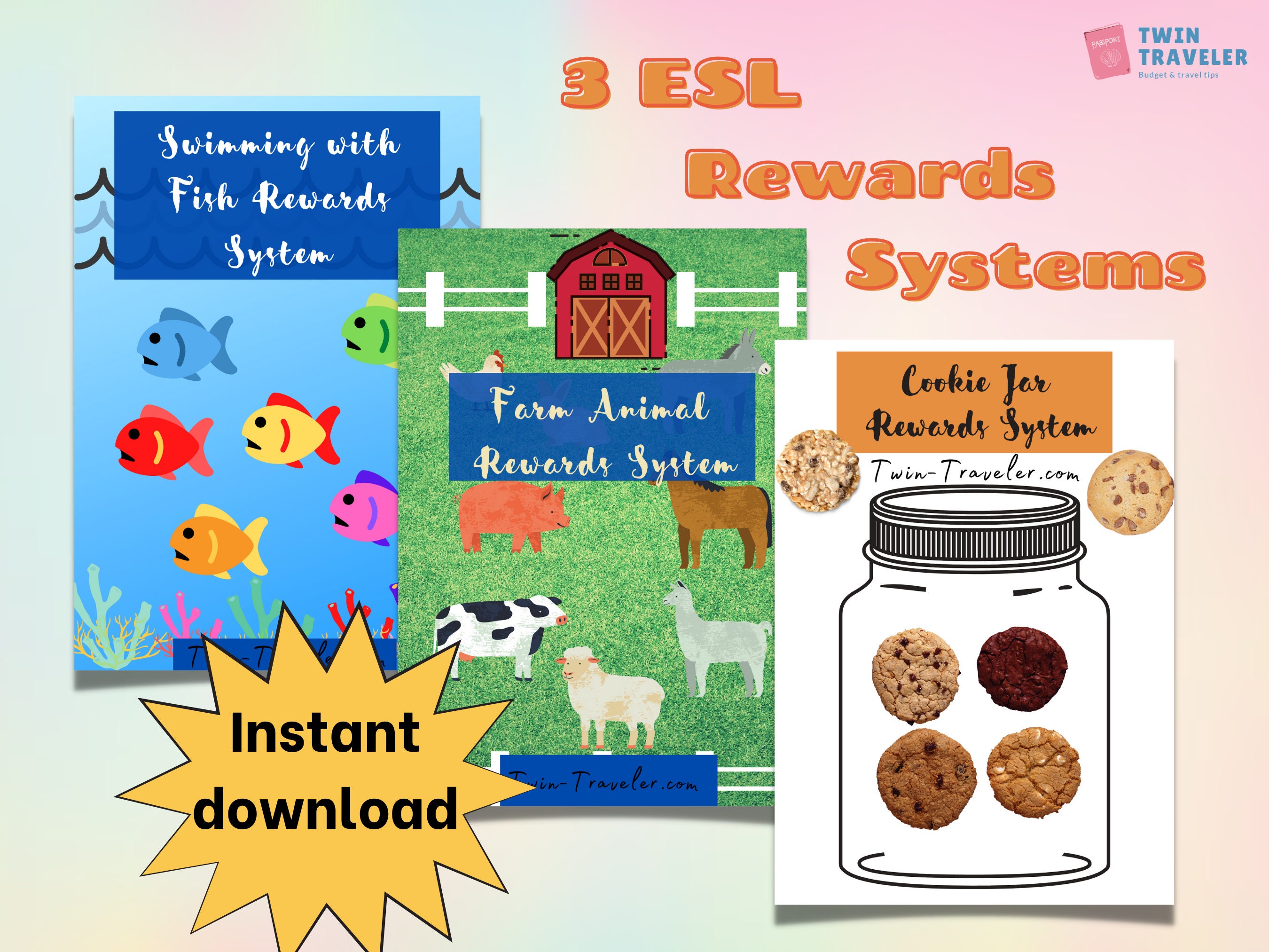 ESL Rewards Systems for Online Classrooms | English Teacher Props and ...