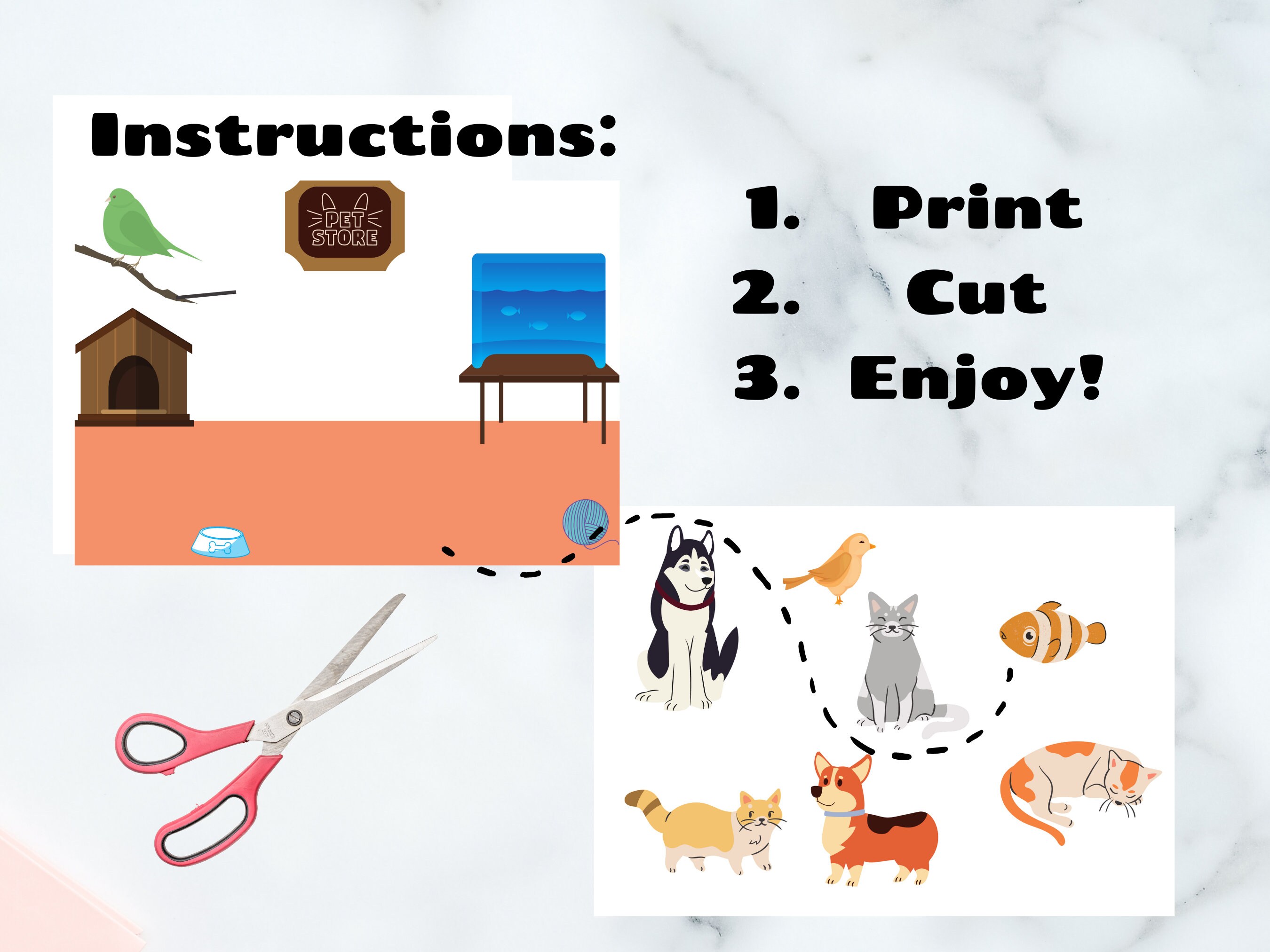 ESL Reward Systems - Animals | Online Teaching Classroom Props and ...