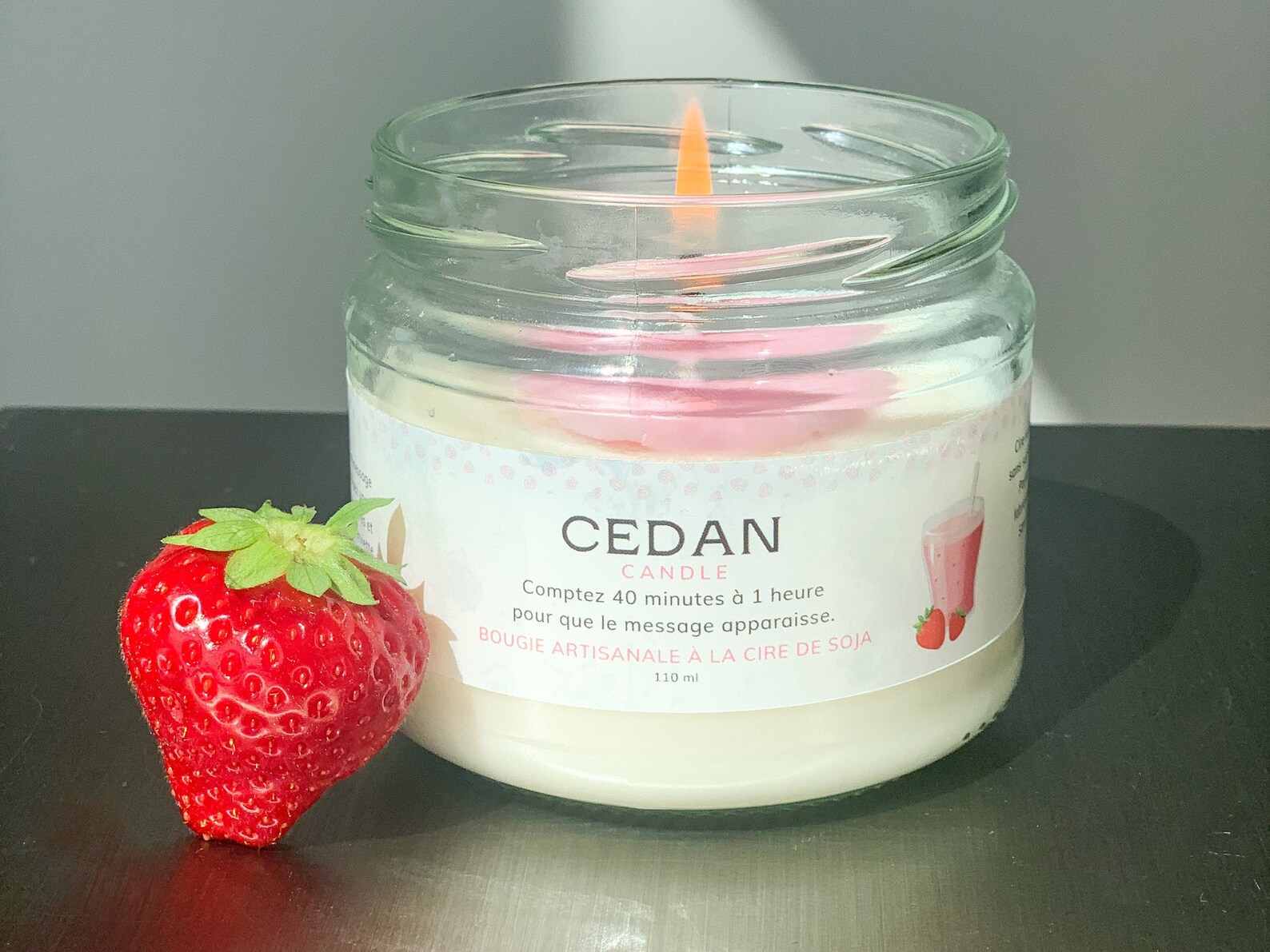 CUSTOM secret message candle | Etsy