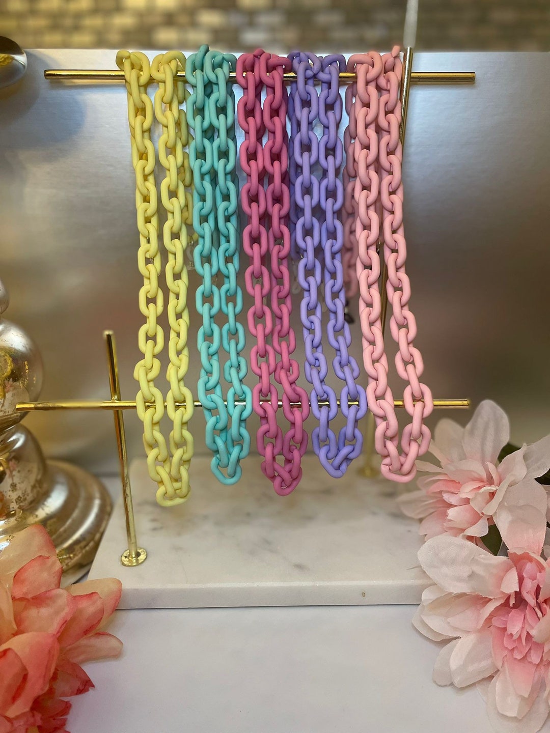 Gorgeous Pastel Colors Sunny Cords / Chunky Chain Sunny Cords / Chain ...