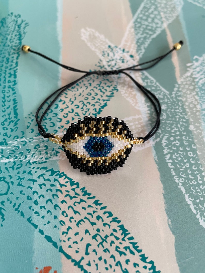 Evil Eye Miyuki Bracelets / Trendy Bracelets / Arm Party / Stackable ...
