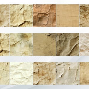 Seamless Old Paper Texture Pack – 30 JPG Patterns in 3000x3000 Px ...